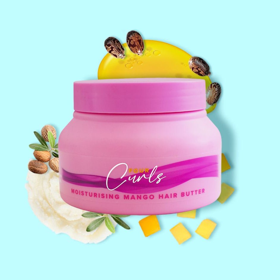 Four Curls Moisturising Mango Hair Butter | Give Me Cosmetics