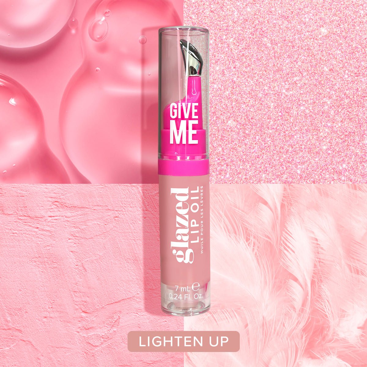 Glazed Lip Oil - Lighten Up | Give Me Cosmetics