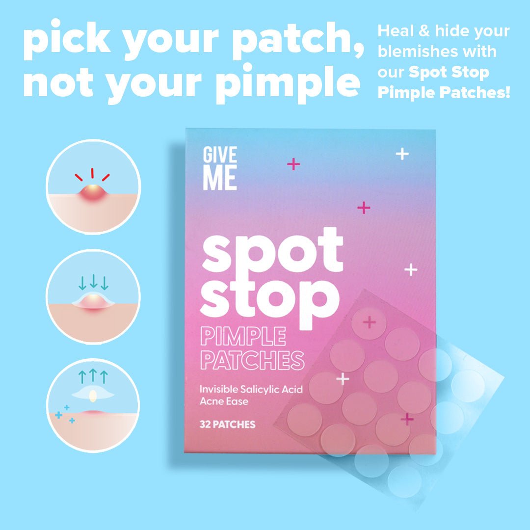 Spot Stop Pimple Patches – Invisible Acne Treatment | Give Me Cosmetics
